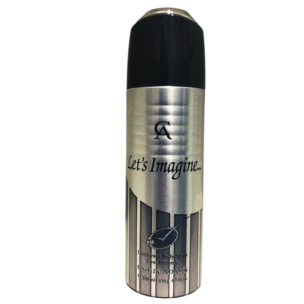 Chris Adams - Let's Imagine Deo For Men 200ml - Fragrance Gallery